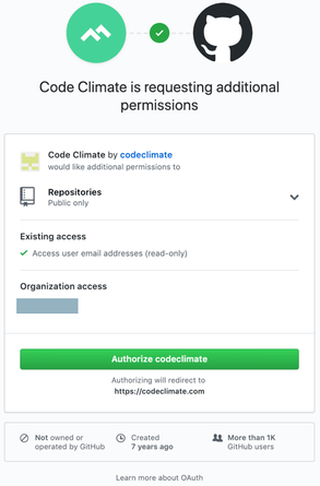 CodeClimate 環境構築